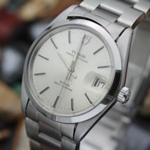 Vintage TUDOR By ROLEX Prince Oysterdate Ref. 90500 Stainless Steel Men ...