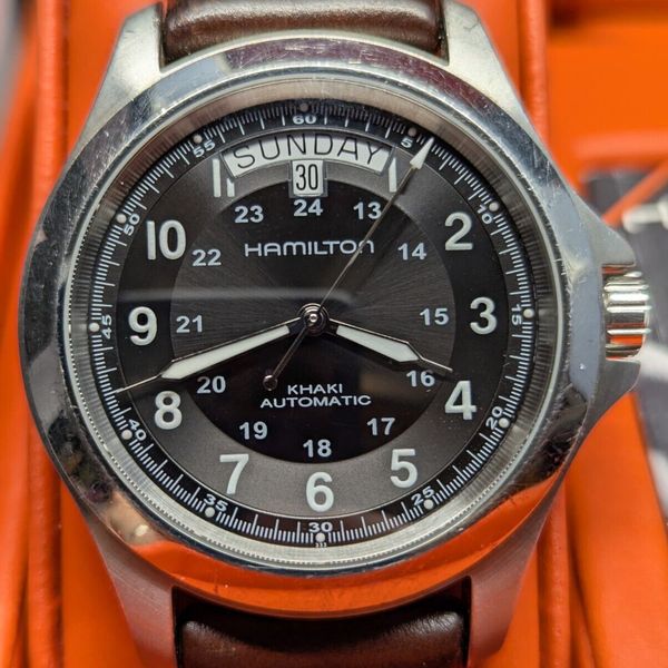 Hamilton Khaki Field "King" Day/Date H644550 Automatic Watch *Is ...