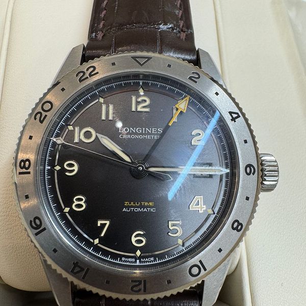 FS: Longines Titanium Spirit GMT Zulu Time Hodinkee Complete Limited ...