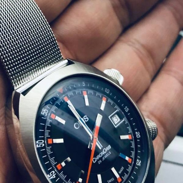 FS: $975 Shipped: LNIB Swiss Made Oris 39mm Chronoris (Black Dial ...
