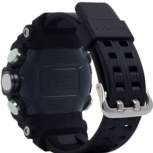 Casio G-SHOCK GGB100-1B Mudmaster Bluetooth Black Carbon Fiber Watch ...