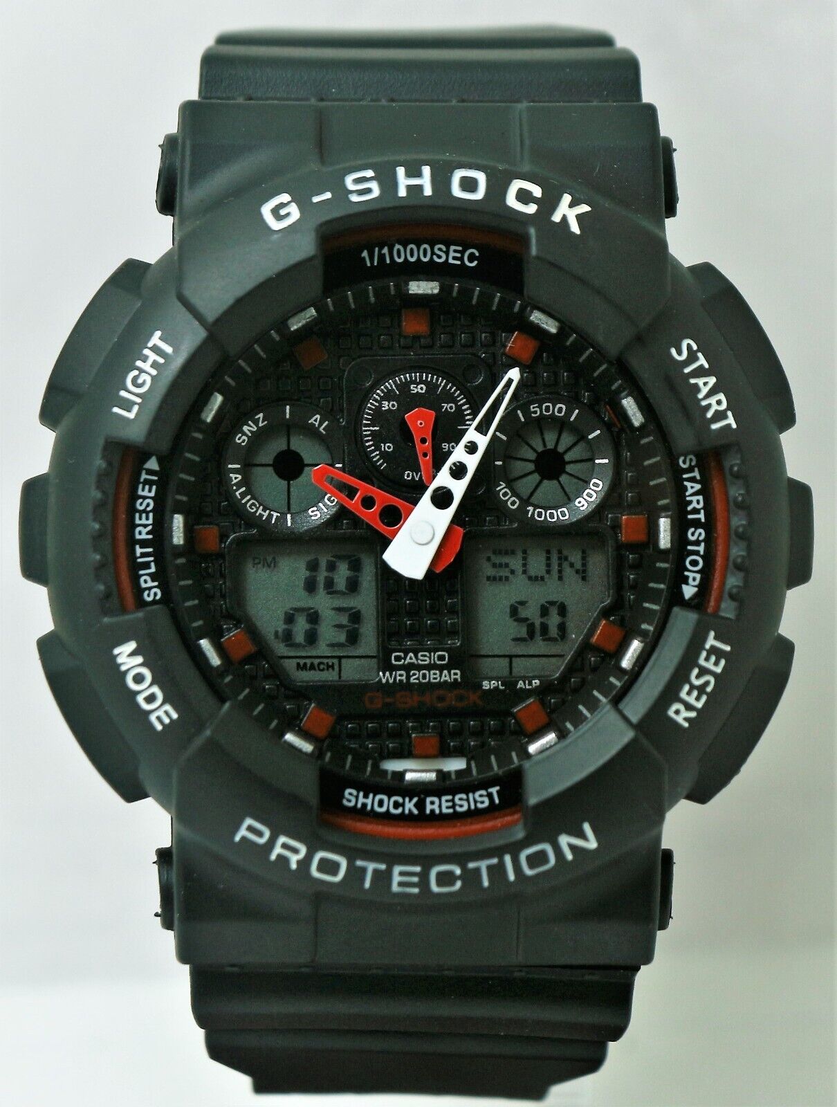 Excellent Casio G-Shock GA100CF Analog-Digital 5081 For Man's Wrist ...