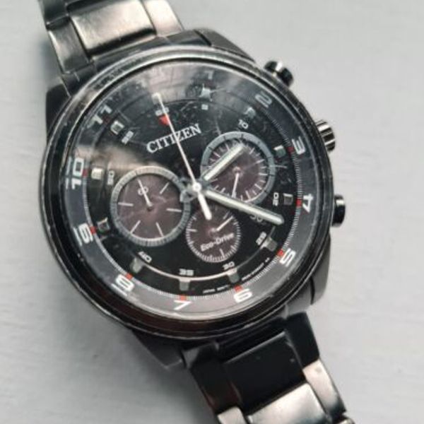 Citizen Eco-Drive Black Metropolitan Chronograph | WatchCharts Marketplace