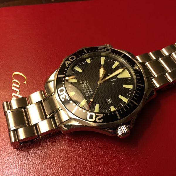FS: Omega Seamaster 2264.50 Full size 41mm quartz with box and paper ...