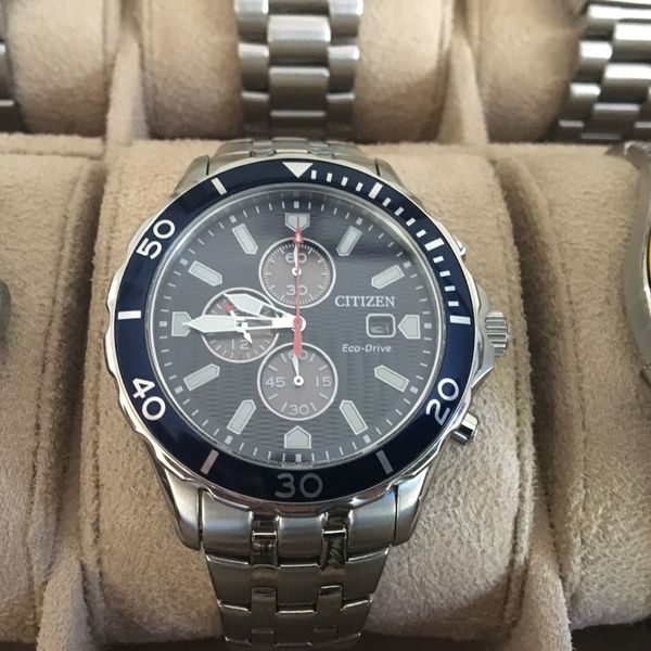 $175 - Citizen Eco Drive Omega Seamaster homage | WatchCharts