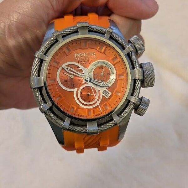 INVICTA Reserve Chronograph W/R 200M Swiss Made | WatchCharts Marketplace