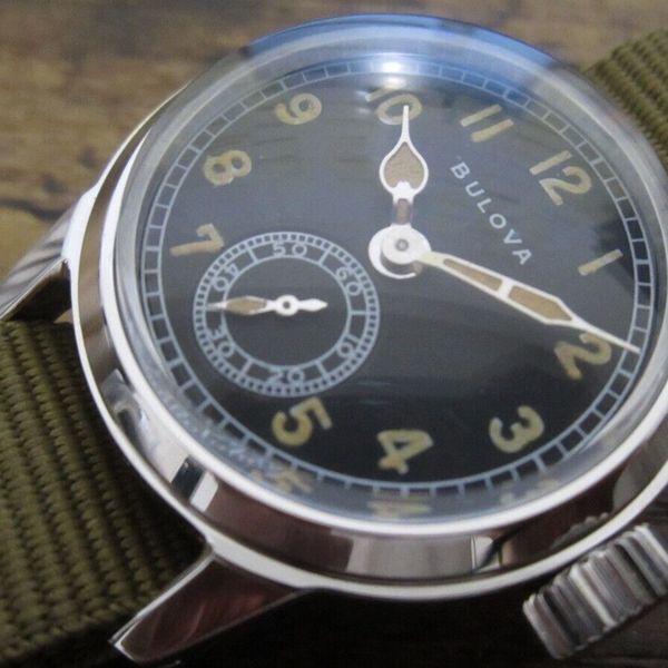 WW2 BULOVA SUB SECOND WITH NEW MILITARY CASE ! | WatchCharts Marketplace