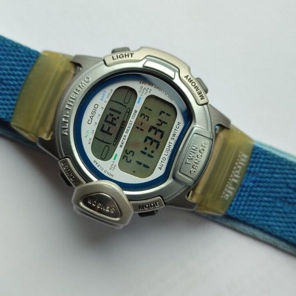 Casio Pro Trek Birdlife vintage watch - Altimeter, Barometer ...