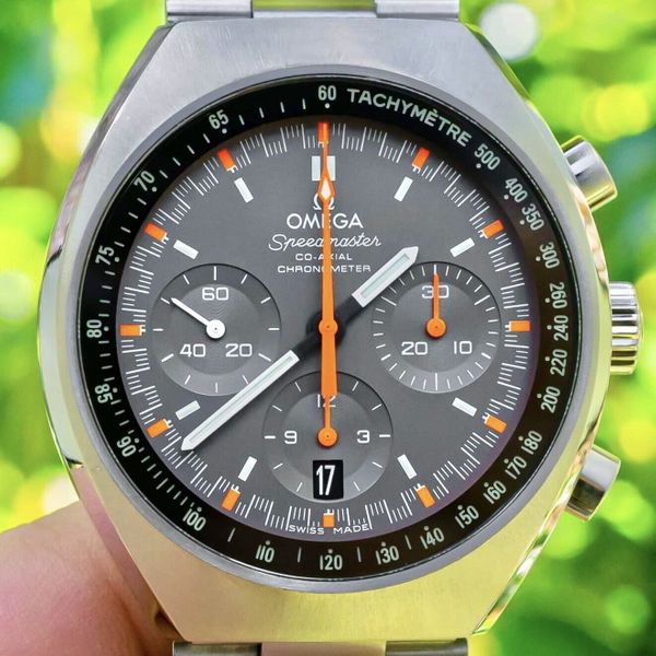 FS: Omega Speedmaster Mark II Complete Box Papers Gray Bracelet 327.10 ...