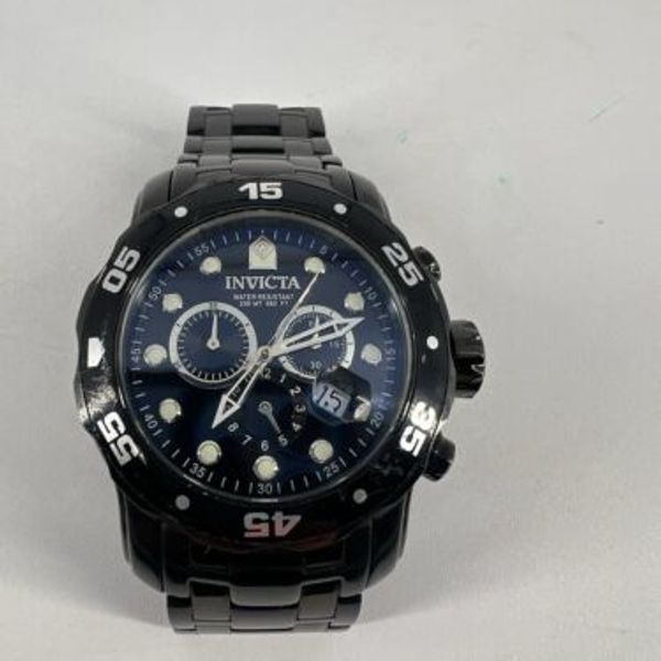 Invicta Pro Diver Wrist Watch for Men Model 0076 Tested & Working Great ...