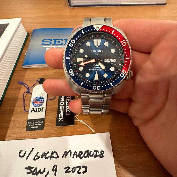 [WTS] Seiko SRPE99 “Pepsi Padi” with warranty booklet, all links, and ...