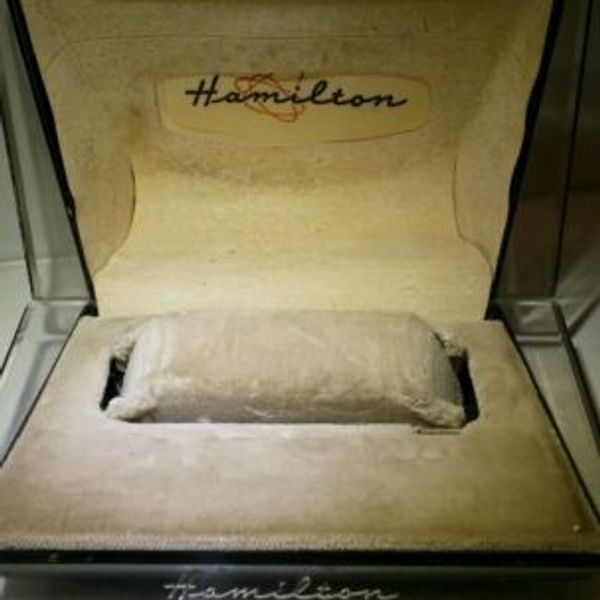 Rare Hamilton Watch Box with Atomic Symbol (W5) | WatchCharts Marketplace
