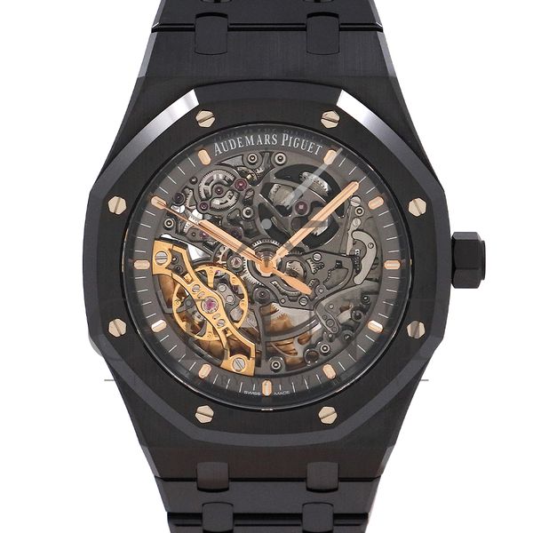 Audemars Piguet Royal Oak 41 Double Balance Wheel Openworked Black ...