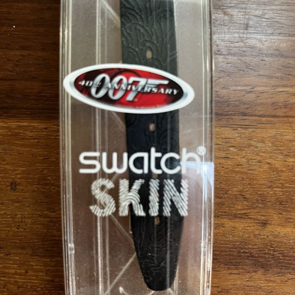 Swatch Watch. Rare. Limited Edition 007 James Bond 40th Anniversary ...