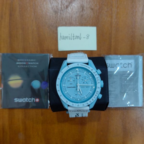 SWATCH Speedmaster Moonswatch Mission To Uranus | WatchCharts Marketplace