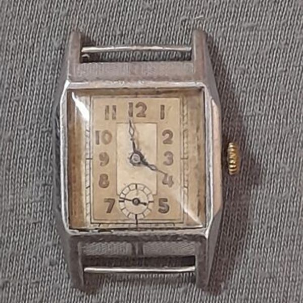 VINTAGE Armbanduhr ROWI Rodi & Wienenberger Gehäuse logo mit Anker ...