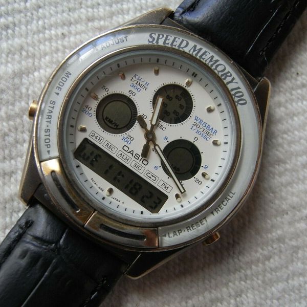 RARE CASIO AW-200 SPEED MEMORY 100 | WatchCharts Marketplace