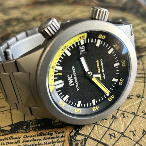 IWC Aquatimer Ti 3538 | WatchCharts Marketplace