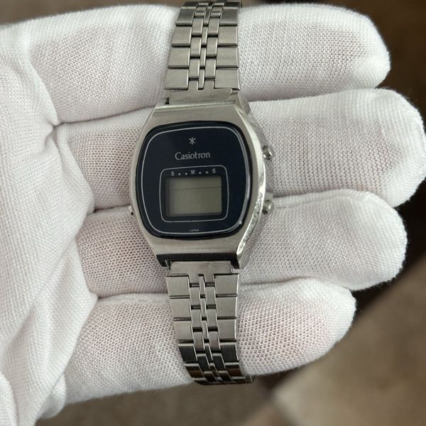 Rare Vintage Casio Casiotron 27CL-17 Womenâ s Digital LCD Watch JDM 70s ...