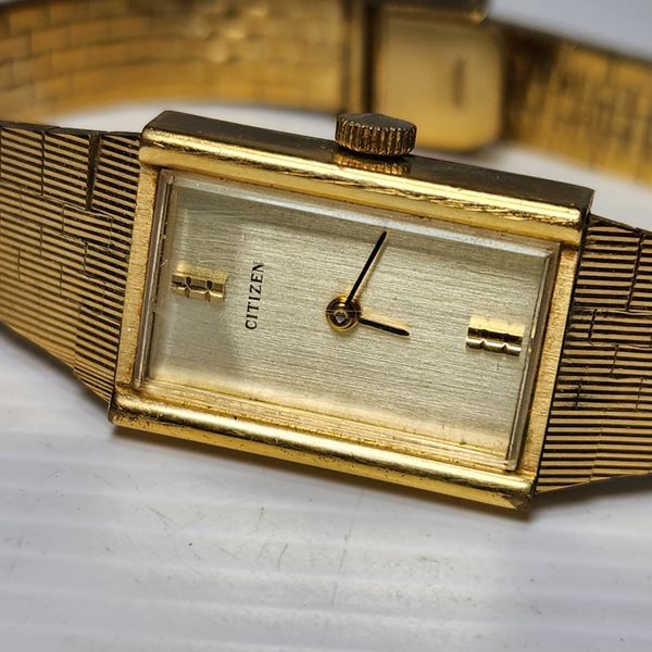 Vintage Citizen 4151631 SP LADIES Wristwatch - Gold Tone - Untested ...