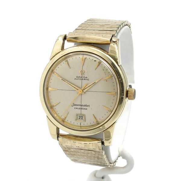 OMEGA SEAMASTER CALENDAR MEN'S WRISTWATCH DIVER MARINE PARTS / REPAIR ...