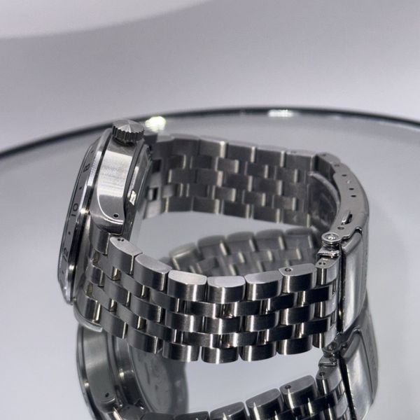 Seiko SSK023 Field GMT 39 mm Stainless Steel Black Dial Automatic Men's ...