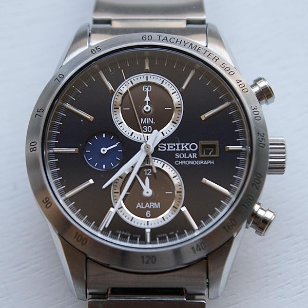 [WTS] Seiko Solar Chronograph Tachymeter | WatchCharts Marketplace