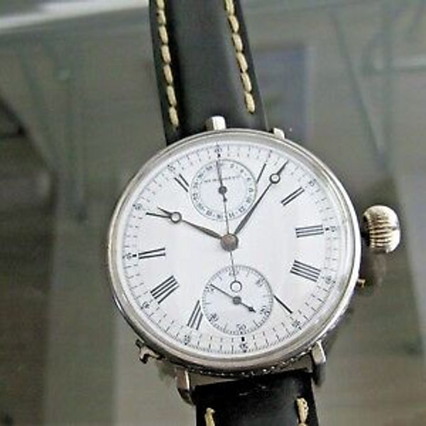 Vintage Hy Moser & Cie Watch Co Minute Repeater Chronograph Lecoultre ...
