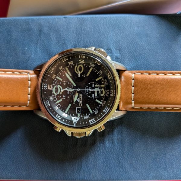 Seiko Solar Chronograph Watch SSC081 | WatchCharts Marketplace