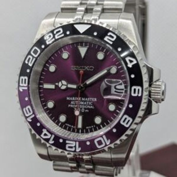 Seiko Purple ð £ NH 35 Mod | WatchCharts Marketplace