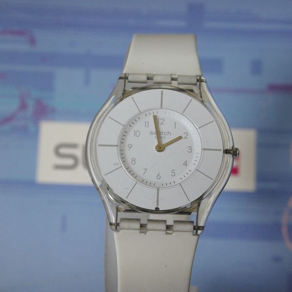 Swatch Skin Watch SFK360 White ClassinessÂ | WatchCharts Marketplace