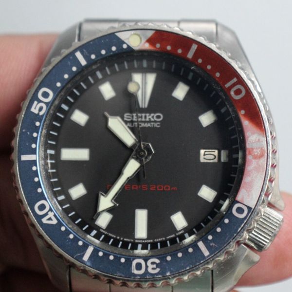 Vintage SEIKO Scuba Diver 200m Automatic Men's Watch 7002 7039 ...