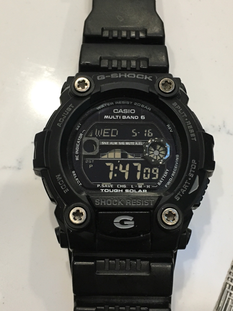 SOLD Casio G-Shock GW-7900b solar atomic stealthed out | WatchCharts