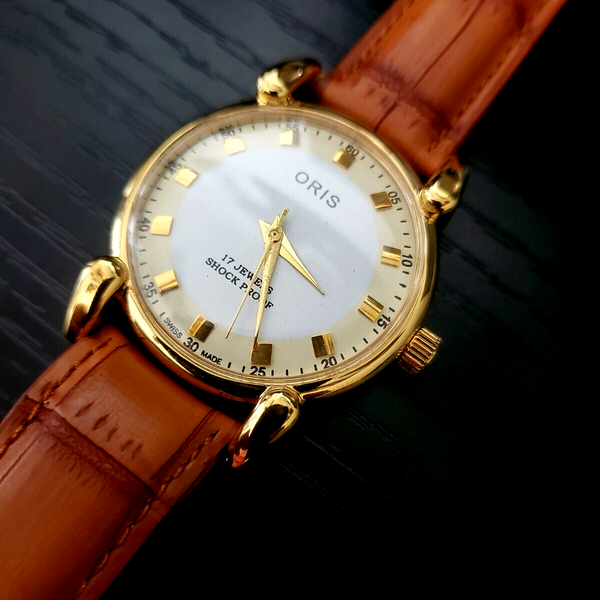 RARE New Old Stock Oris AM044 Vintage Swiss Hand Wind Men's Watch ...