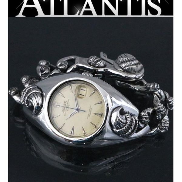 CHROME HEARTS Ginza Store Chrome Hearts Rolex 6534 Old Claw Watch Case ...