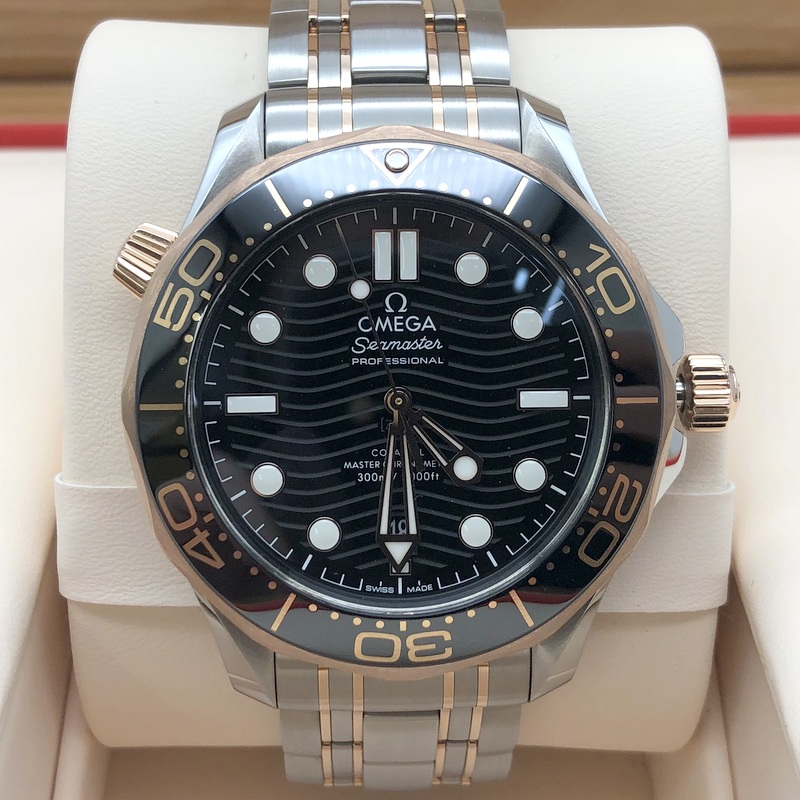 Omega Seamaster Diver 300M Co-Axial Master Chronometer 42MM 210.20.42 ...