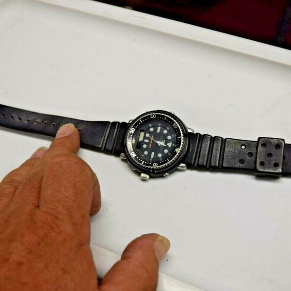 Vinage Seiko Arnie Commando H601-5480 Case & original seiko band ...