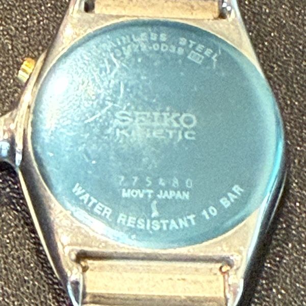 Seiko Kinetic watch 3M22-0039 (used, missing band) | WatchCharts ...