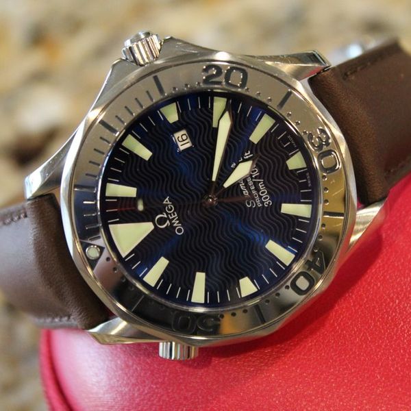 Electric Blue Omega Seamaster Pro SMP 300M Full Size 41mm 2265.80/2065. ...