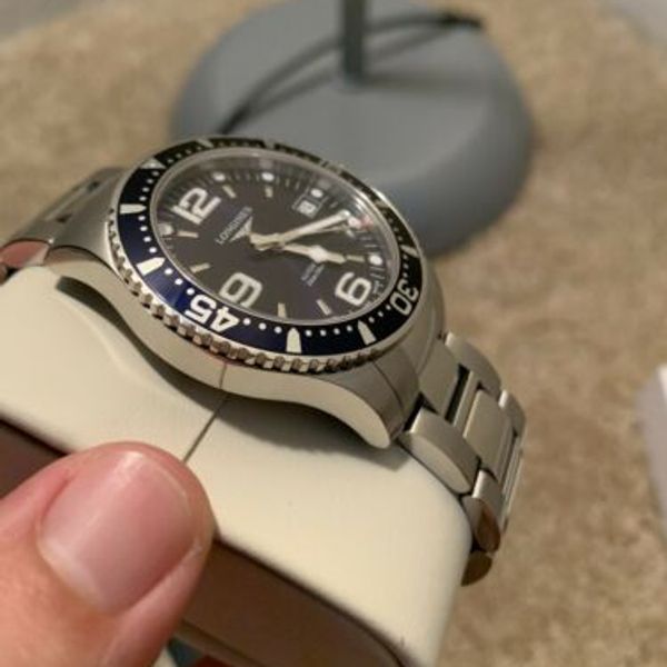 Longines Hydroconquest Blue Automatic 39mm-Beautiful-Barely Used ...