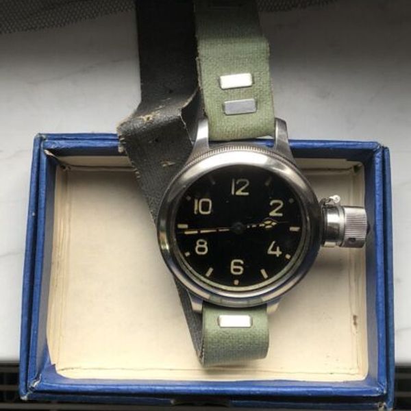 Zlatoust 191-ChS/2 60mm Combat Diver Watch 1969 USSR Diver Original NOS ...