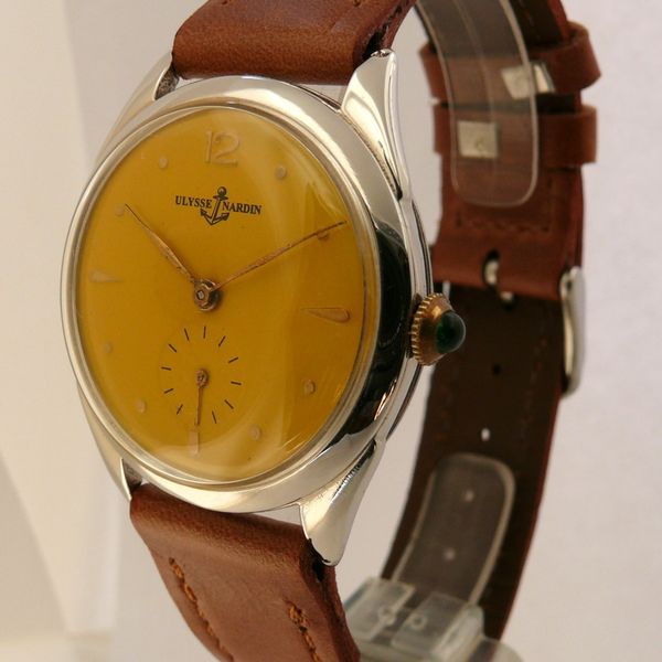 Vintage Ulysse Nardin Swiss Men's Wristwatch | WatchCharts Marketplace