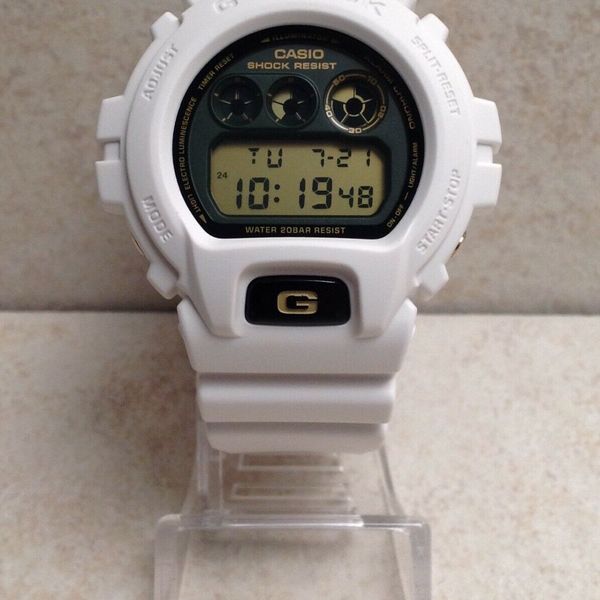 CASIO G-SHOCK DW-6900R (1289) "TRIPLE GRAPH" CLASSIC DIGITAL DISPLAY ...