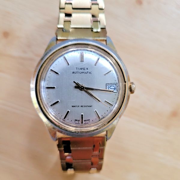 Vintage Timex Gents Mechanical Automatic Calendar Watch | WatchCharts ...