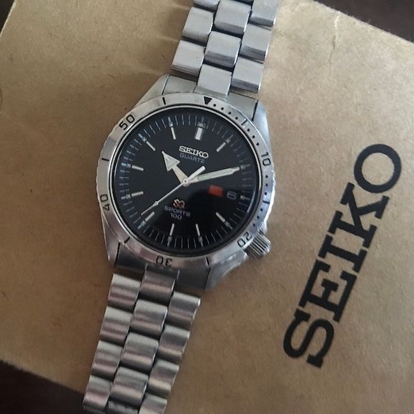 FS - Seiko 8229-6000 Quartz SQ Sports 100 | WatchCharts Marketplace