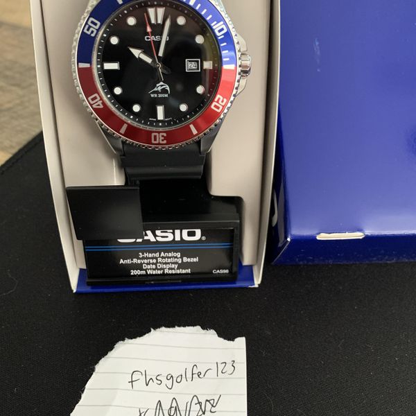 [WTS] Casio Duro Pepsi | WatchCharts