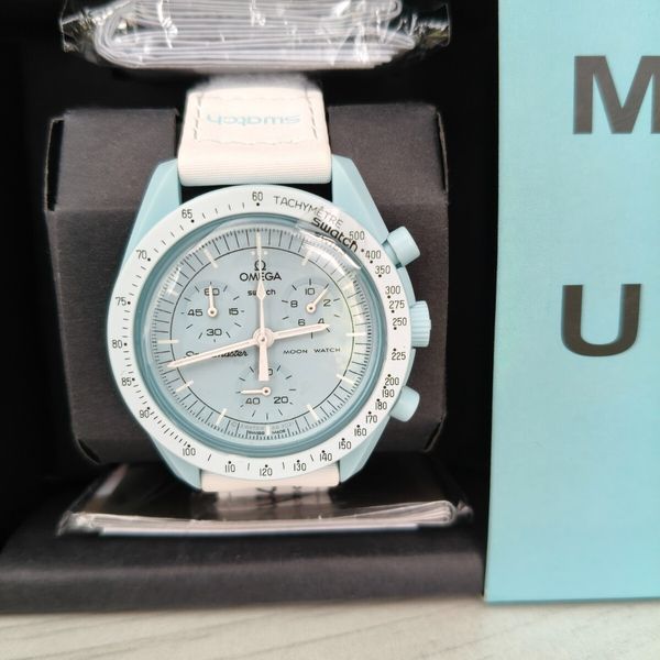 SWATCH Speedmaster Moonswatch Mission To Uranus | WatchCharts Marketplace