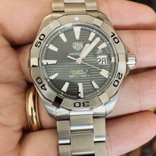 Tag Heuer Aquaracer Calibre 5 WBD2113.BA0928 - Mint With Full Kit ...