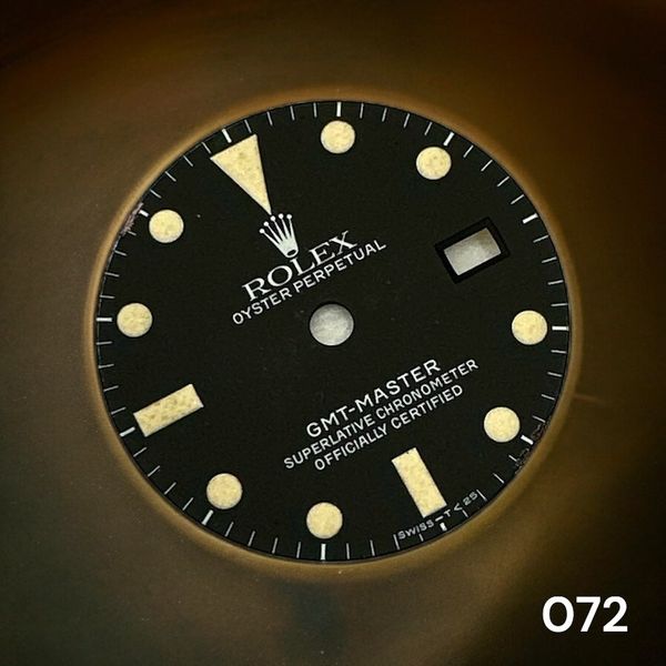 Original Rolex GMT Master 16750 “No Date” Matte Mark 1 MK1 Dial Spare ...