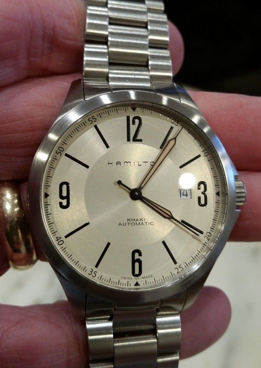 Hamilton Khaki Aviation Men's Automatic Watch H76665125 Very Good ...